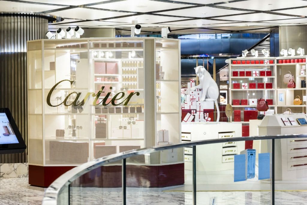 Welcome to 'The Cartier Box' - a new experience at Westfield Sydney