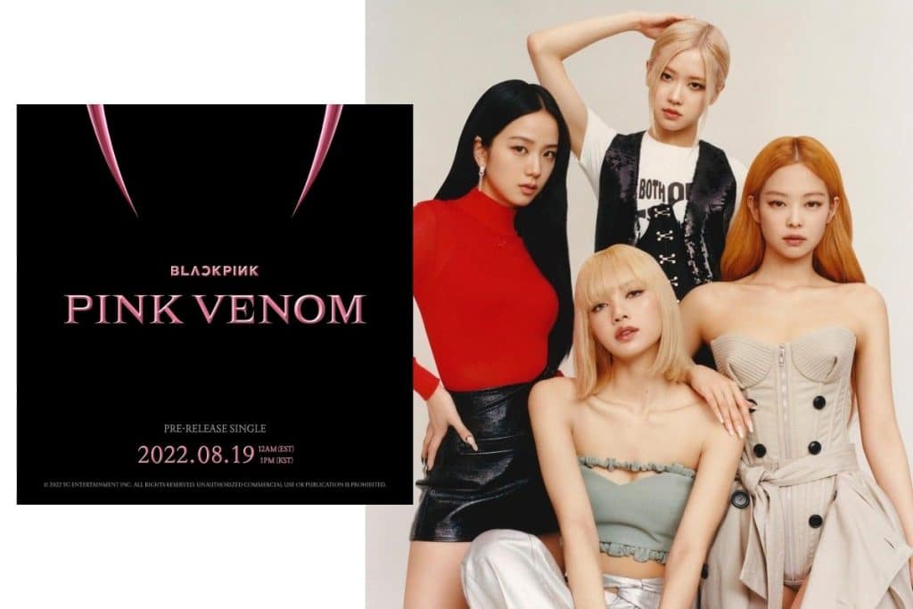 BLACKPINK announce release date of new single 'Pink Venom'