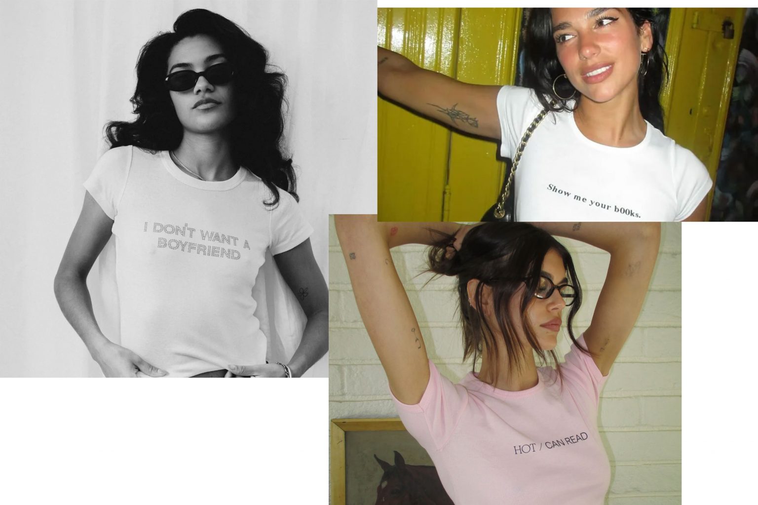 Are you ready for the return of the slogan tee?