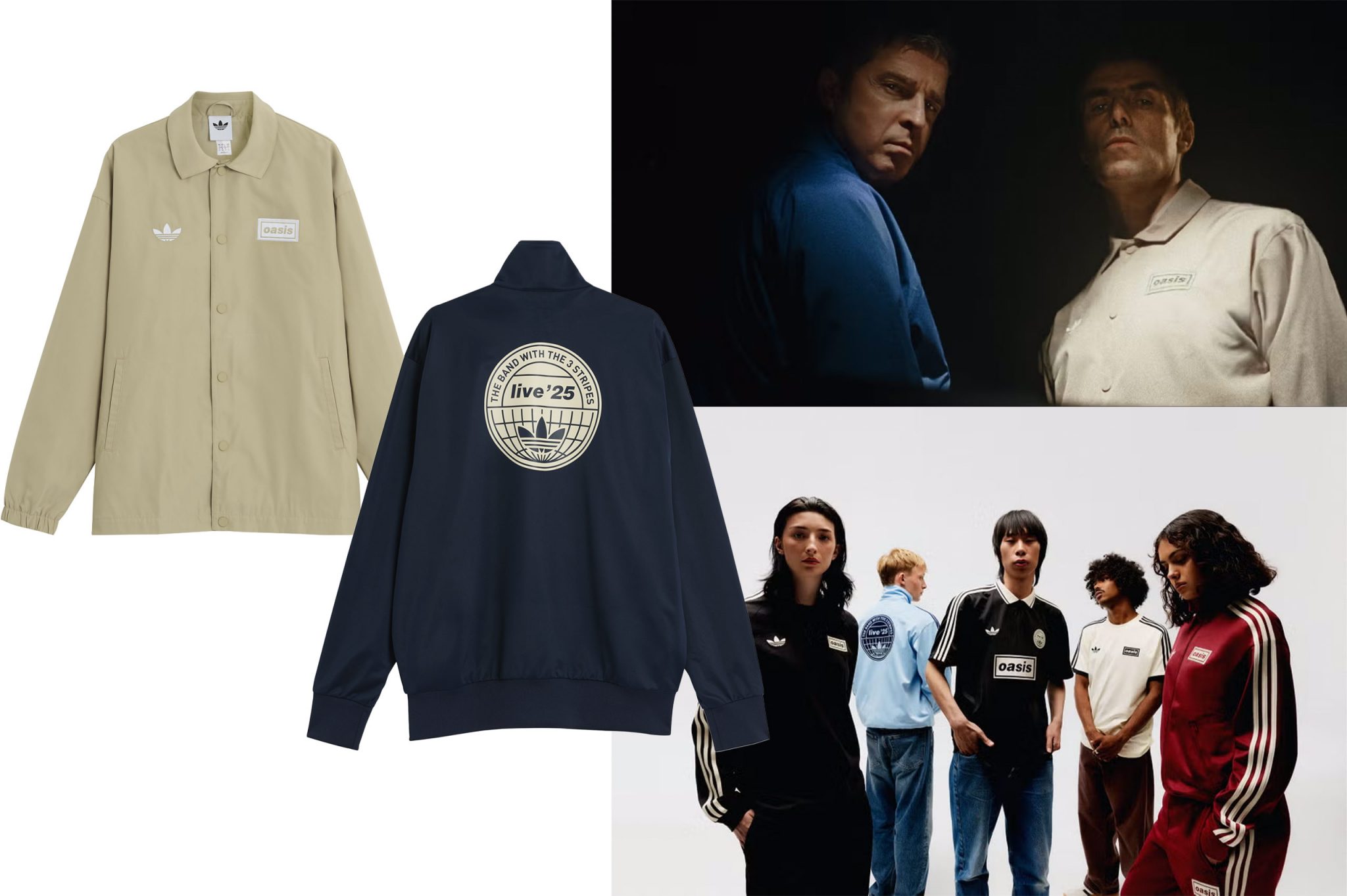 Oasis x adidas bring Britpop back to the wardrobe - RUSSH